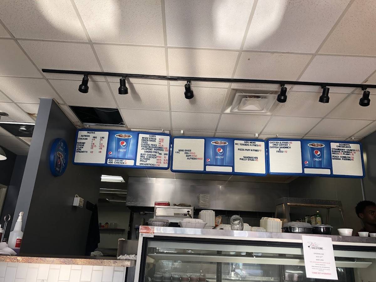 Menu at Chef Vaughn's Kitchen restaurant, Bourbonnais