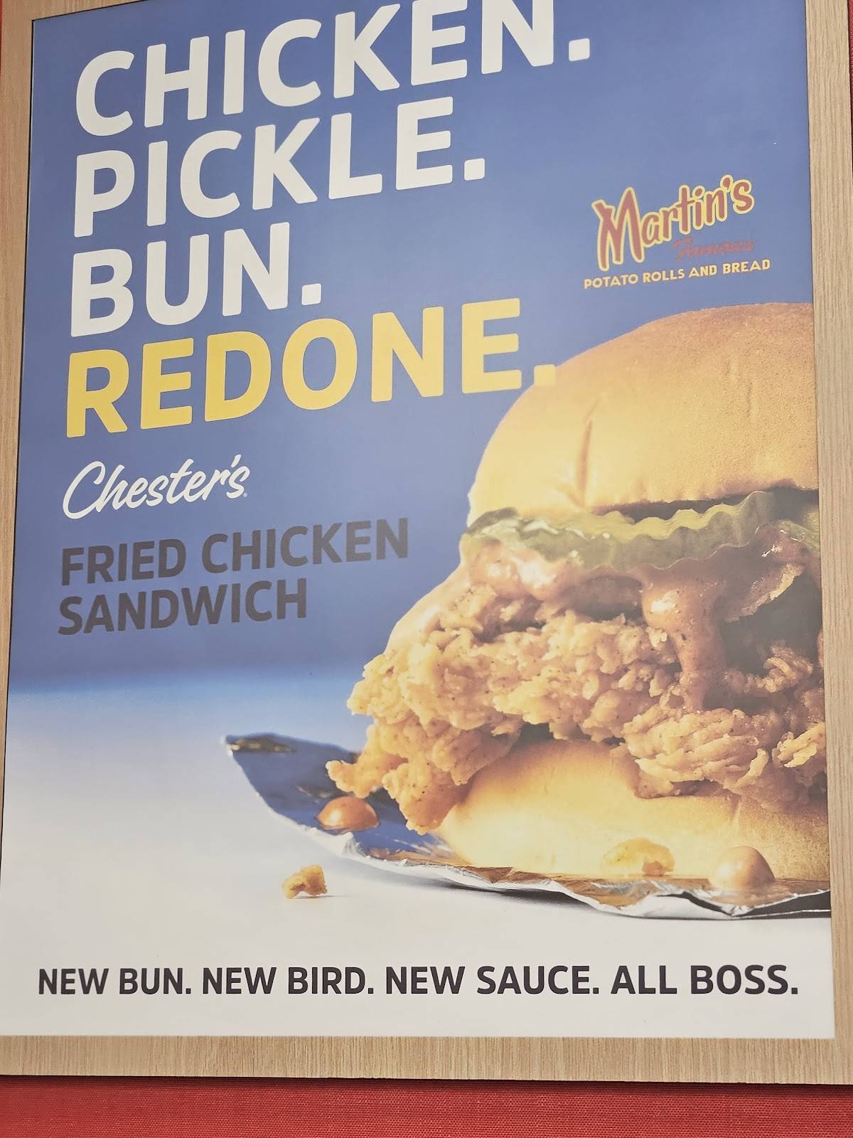 Menu at Chesters Fried Chicken fast food, Tonopah