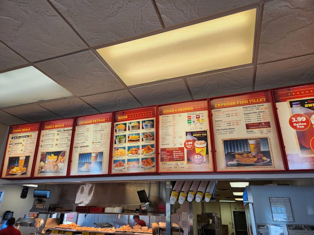 Menu at Chicken Express fast food, Bridge City