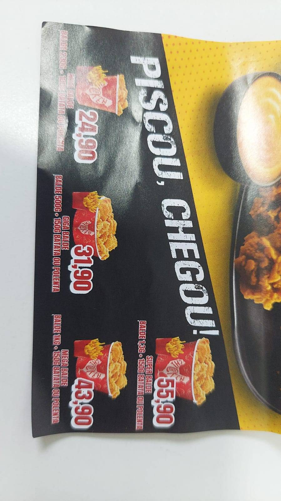 Menu em Chicken Food restaurante, Guarulhos