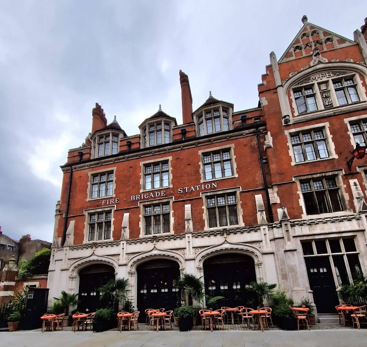 Menu at Chiltern Firehouse restaurant, London