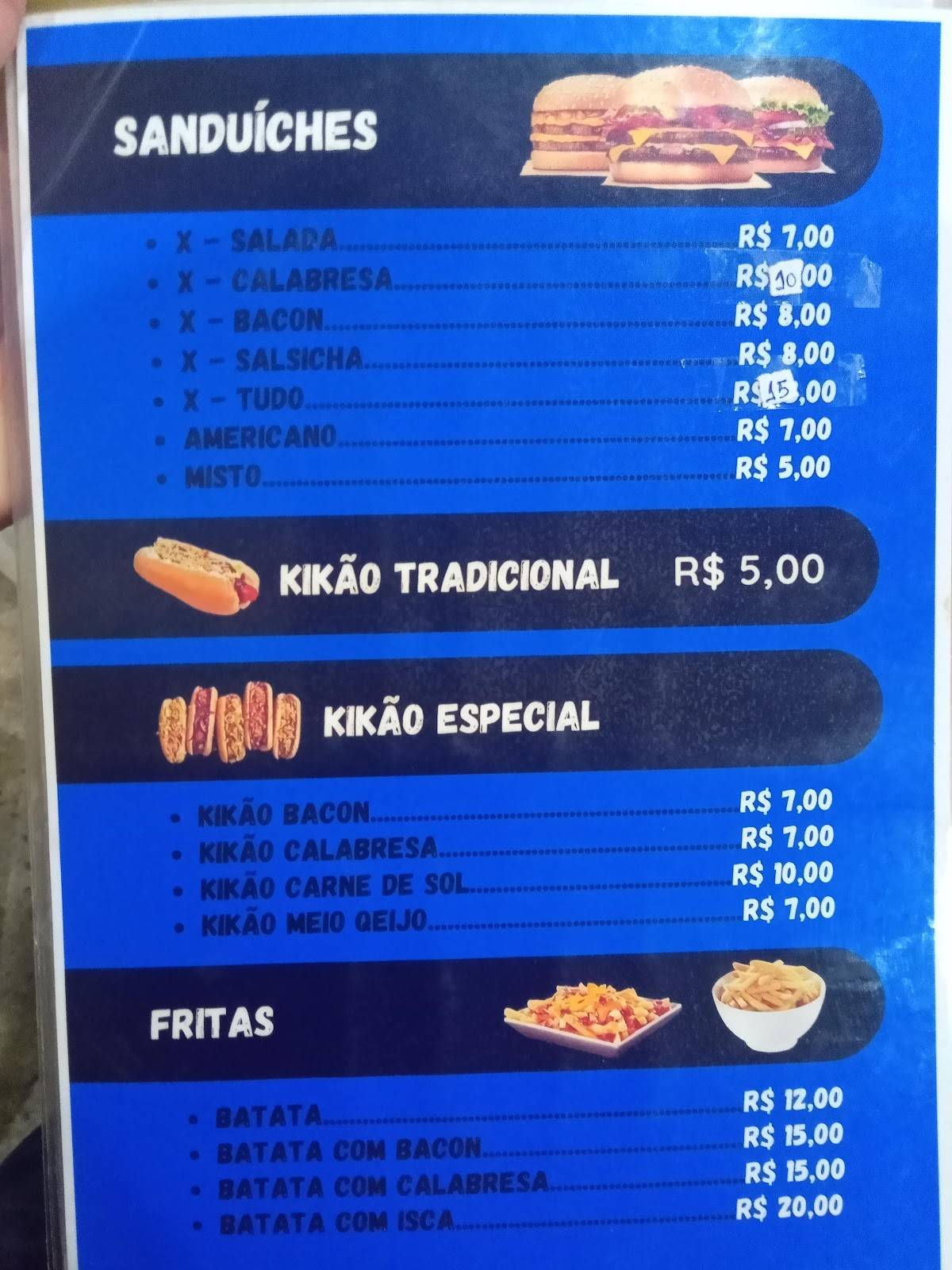 Menu em Churrascaria Aliança Com Deus., Manaus