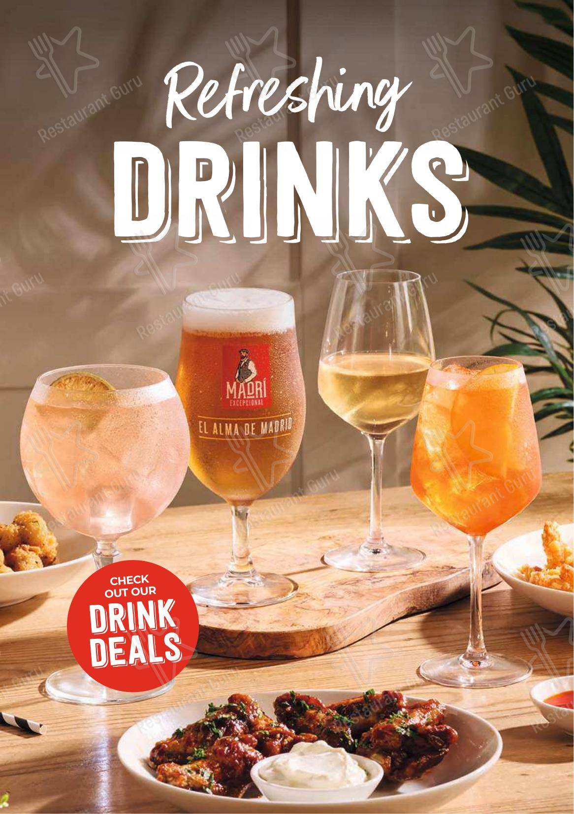 Menu at Clock Tower Brewers Fayre pub & bar, Donnington