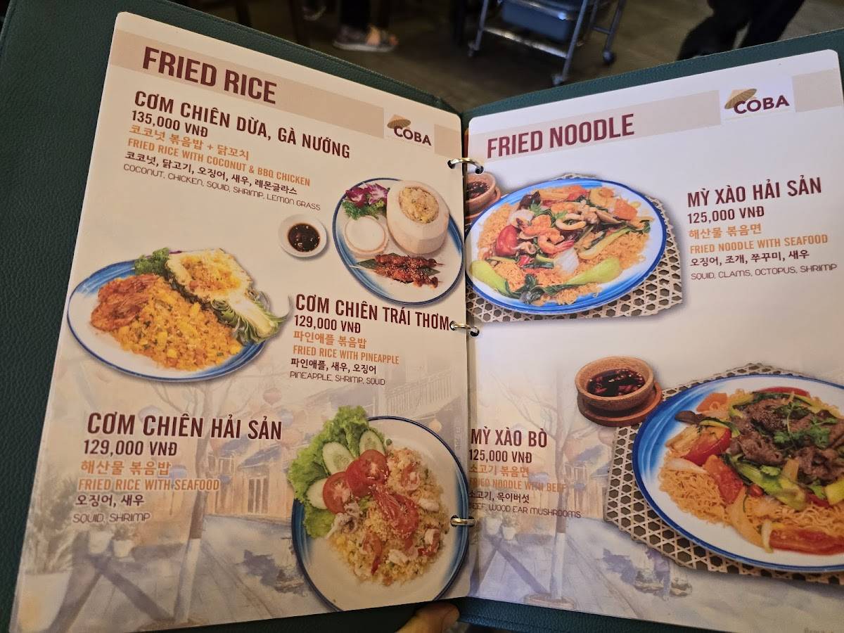 Carta del restaurante Cô Ba Phở bò, Đà Nẵng