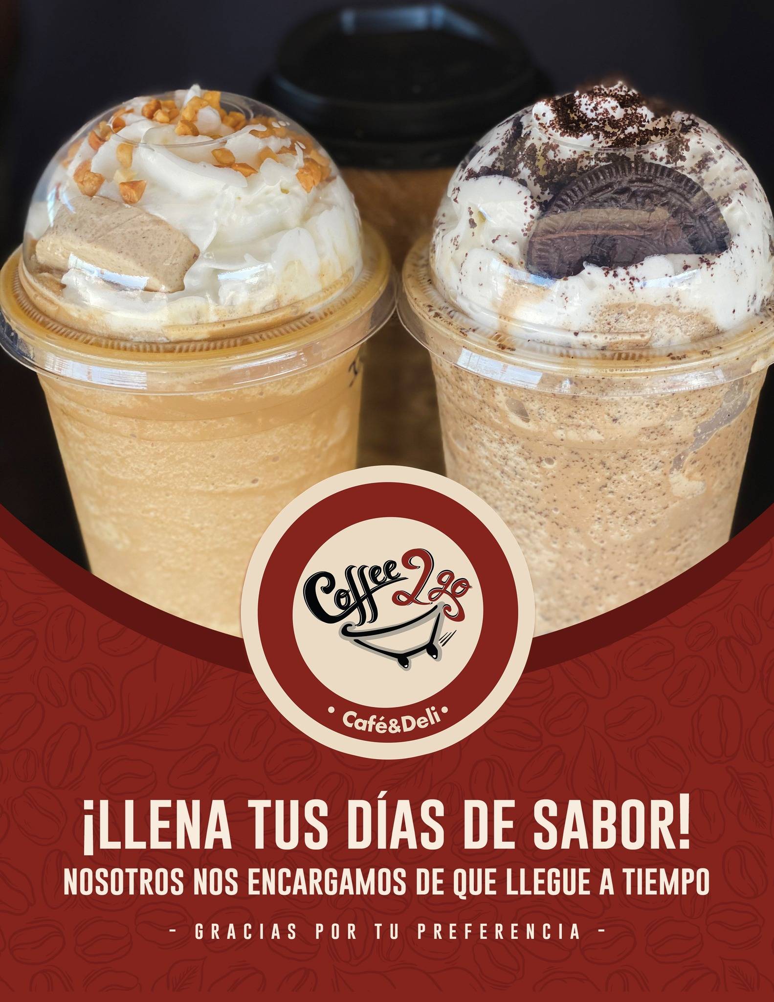 Menu at Coffee2go cafe, Tijuana, Blvd. Casa Blanca 21351