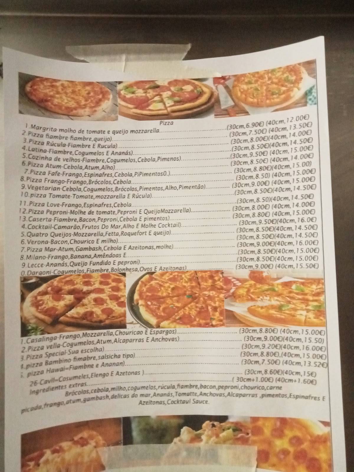 Menu at Cozinha da Velha - Prato do dia restaurant, Fafe