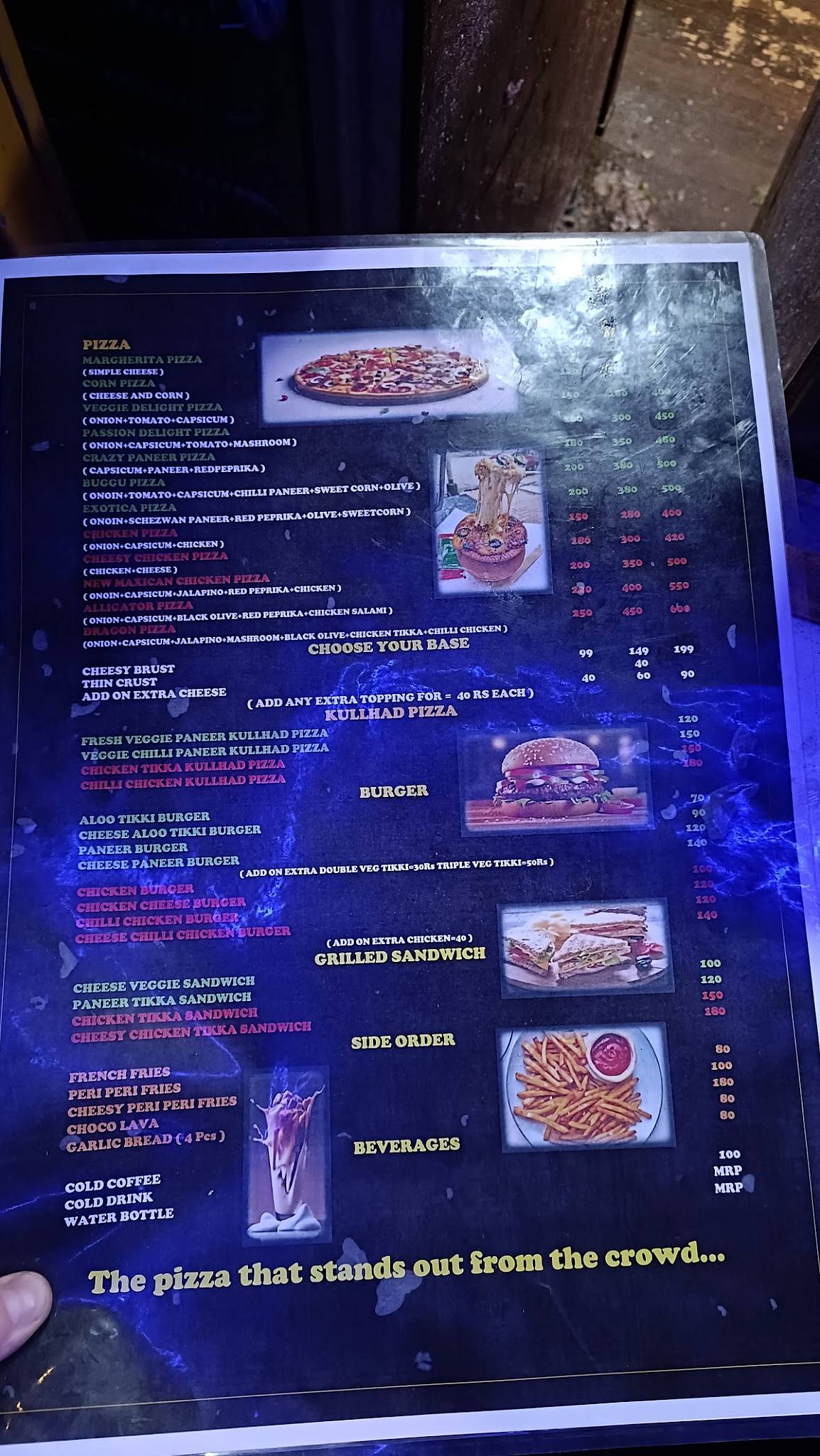 Menu at Crazy Chai, Noida, HCJ2+H8C