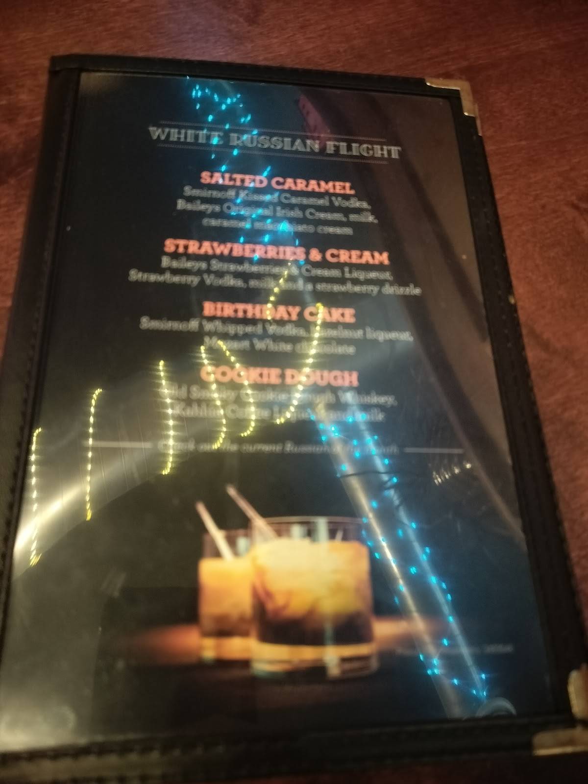 Menu at Czech Town Station pub & bar, Cedar Rapids