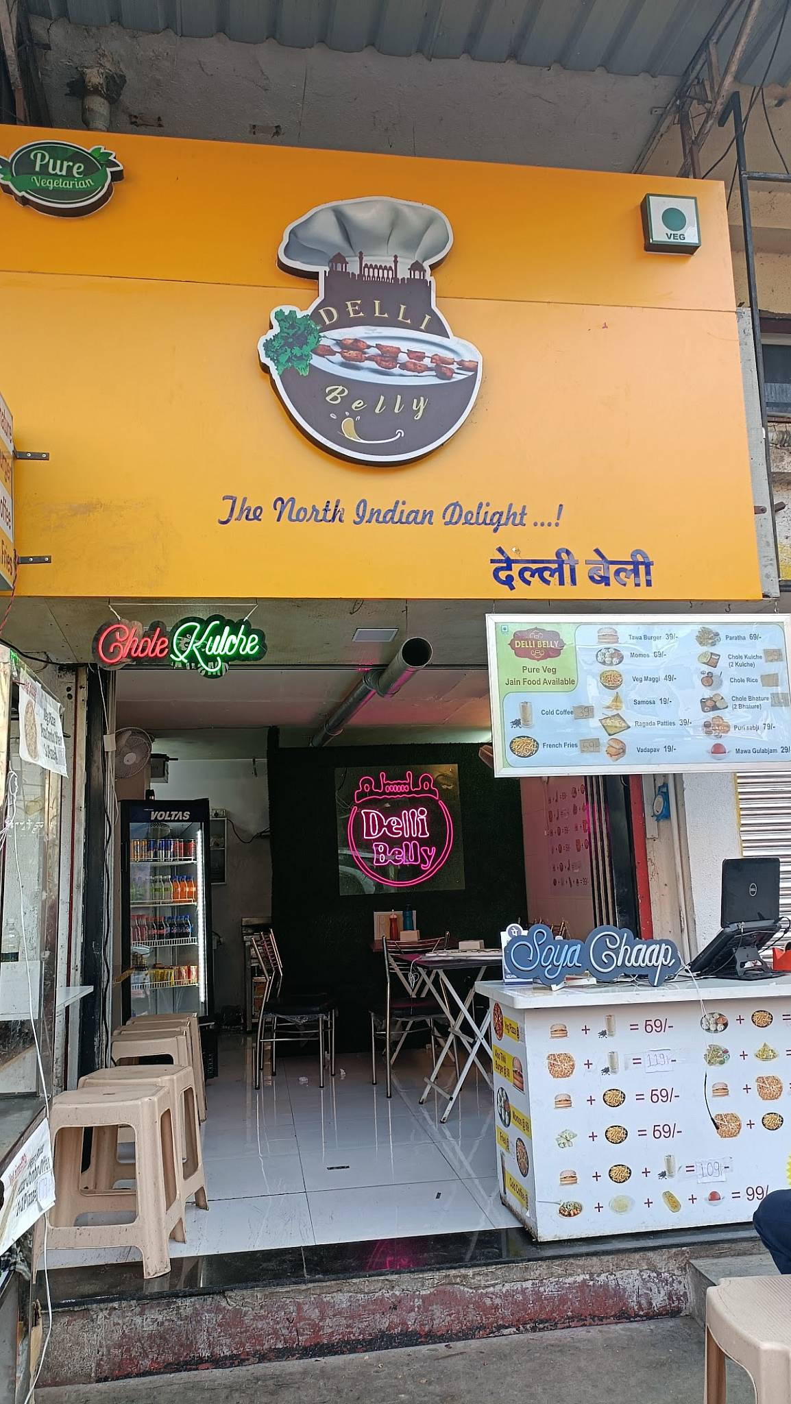 Menu at DELLI BELLY, Nashik