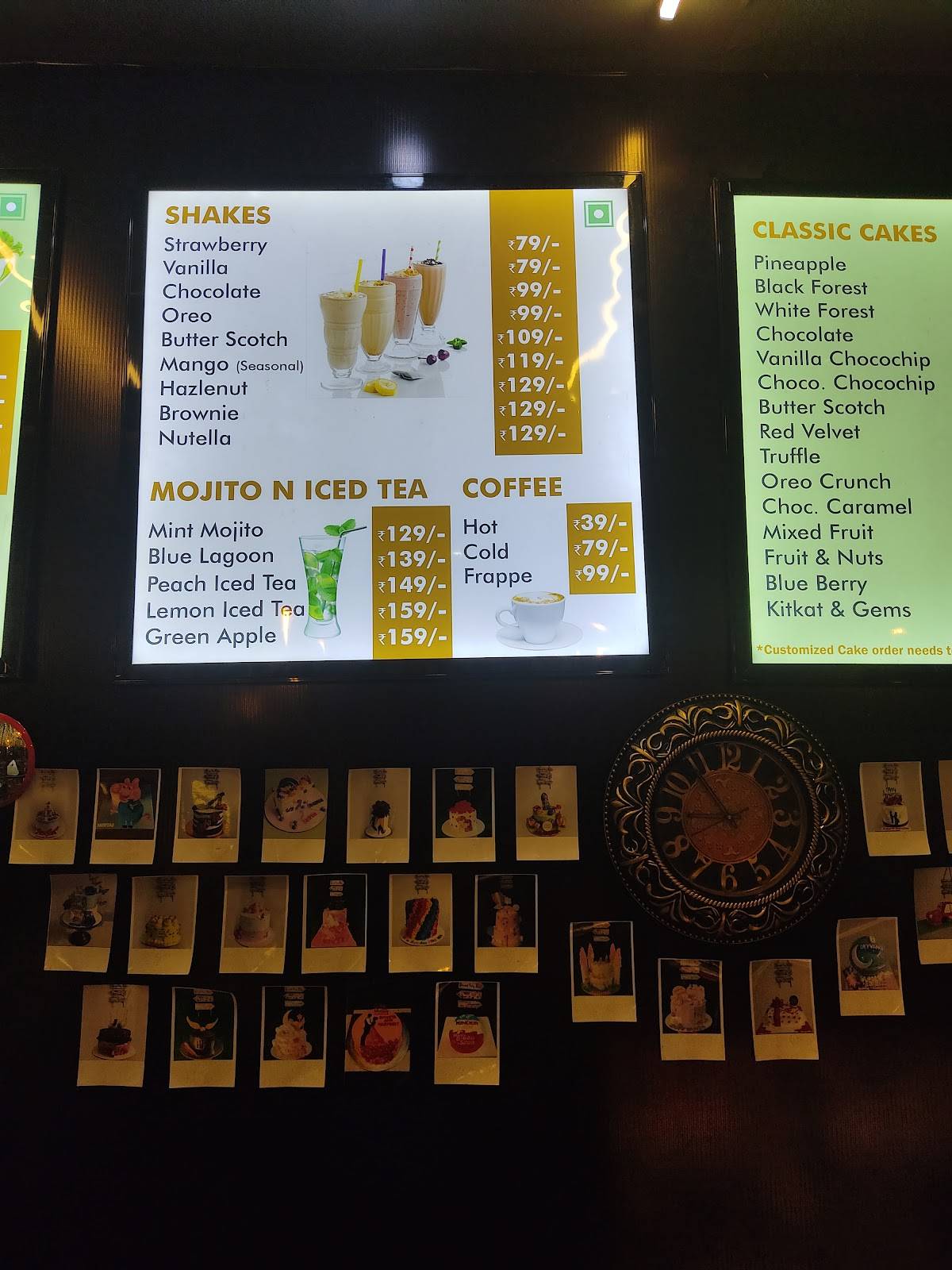 Menu at DESSERT FAIRY Bakery and Cafè, Faridabad