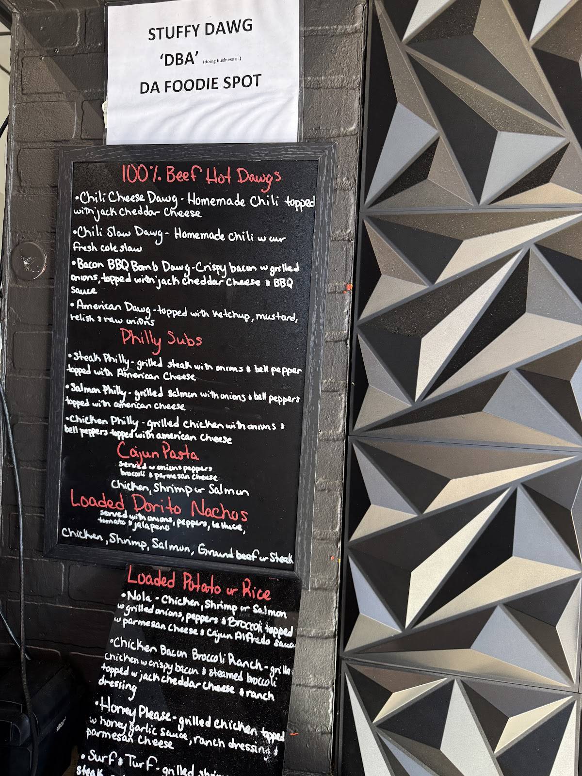 Menu at Da Foodie Spot Greenbriar restaurant, Atlanta