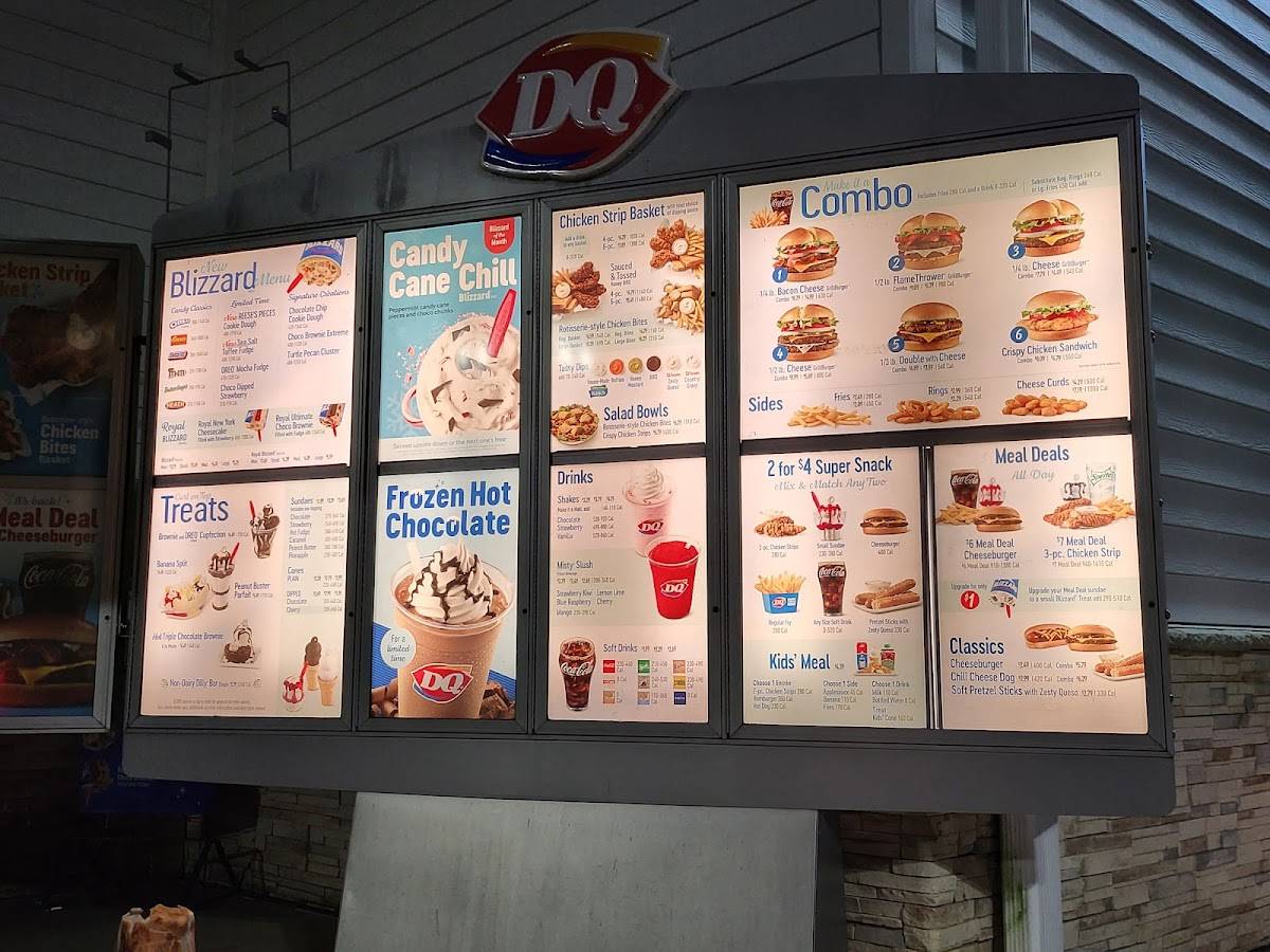 Menu at Dairy Queen Grill & Chill fast food, Millersburg, S Washington St