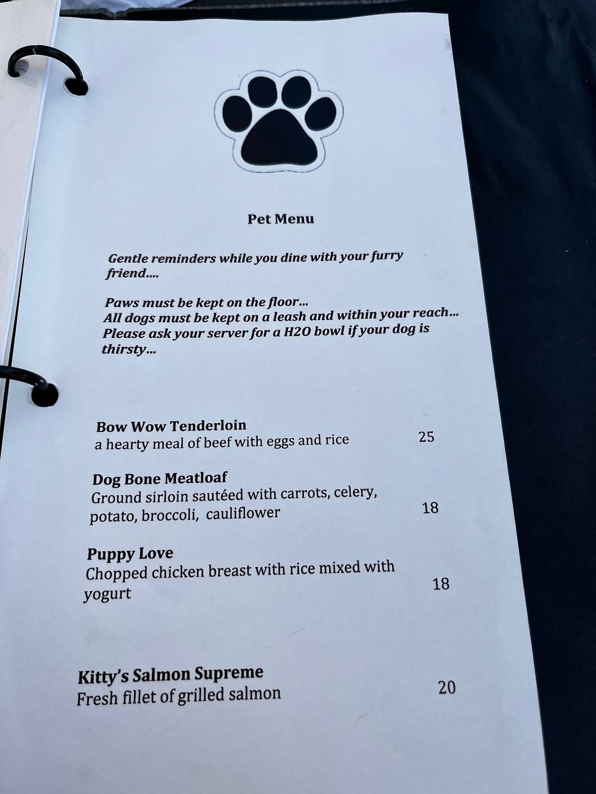 Menu at 180blu restaurant, Dana Point, 1 Ritz Carlton Dr