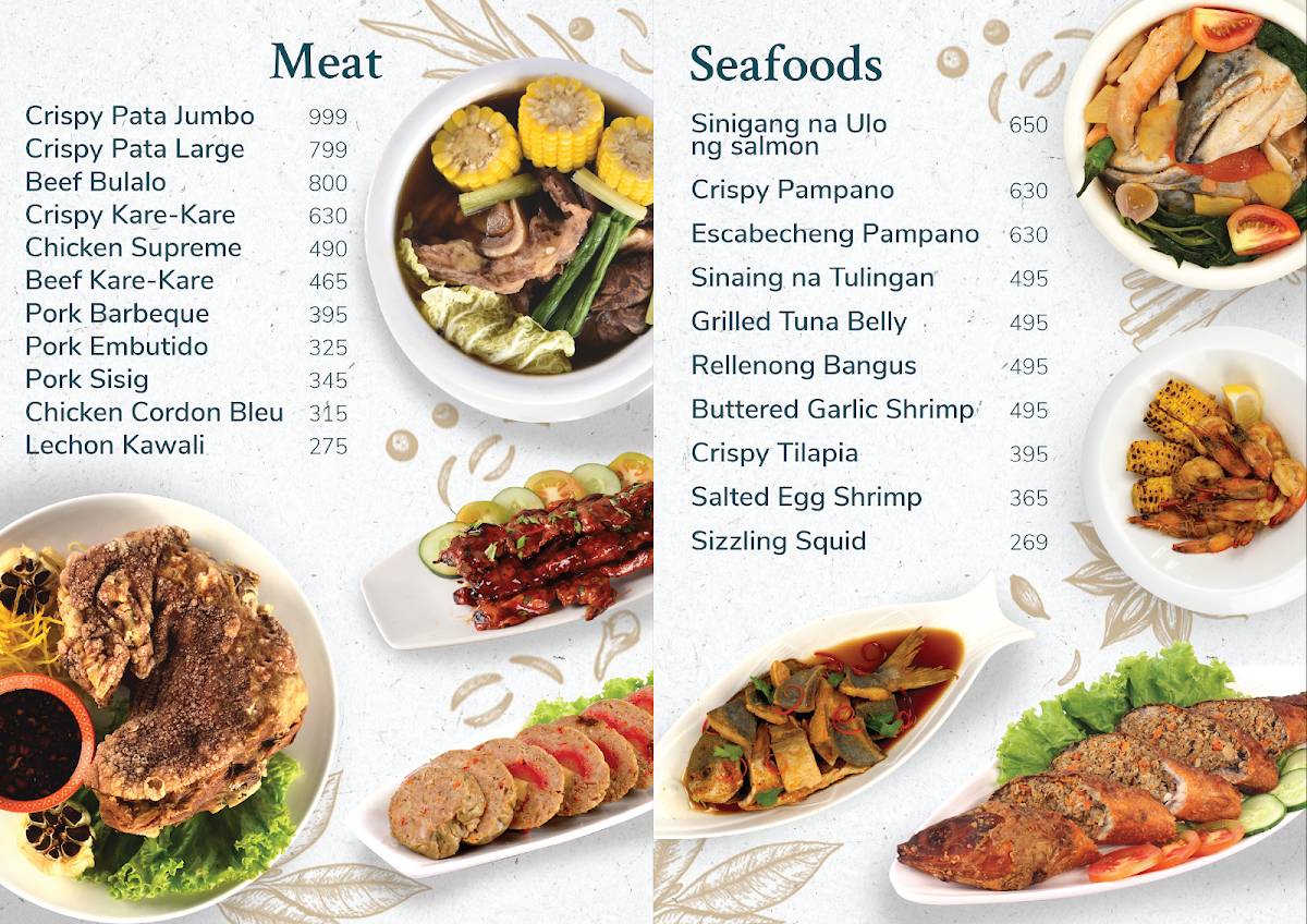 Menu at Danielito's Home Kitchen restaurant, Los Baños, Agapita Rd