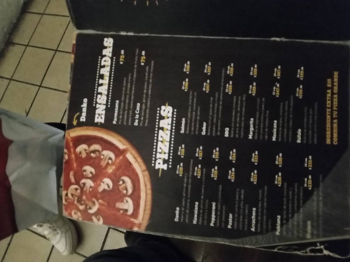 Carta del restaurante Danko Deep Dish Pizza, San Pedro Tlaquepaque