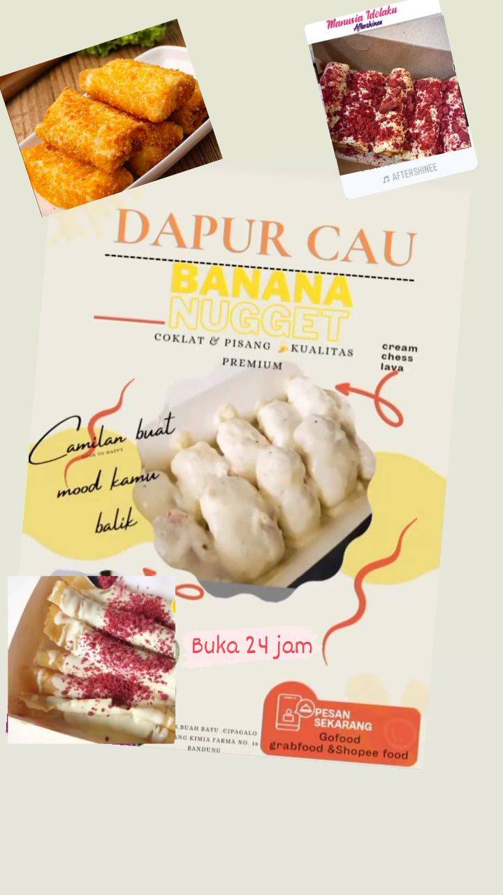 Menu at Dapur Cau restaurant, Bandung