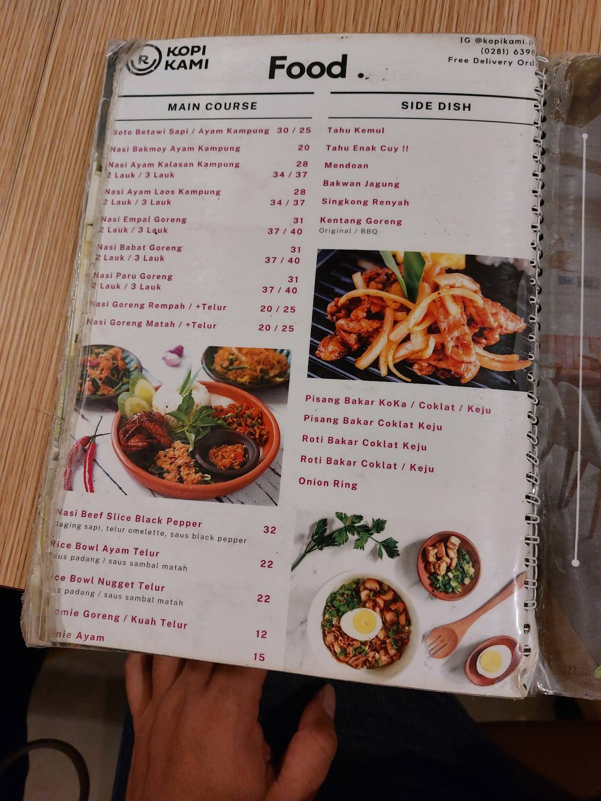 Menu at Daun Kemangi Cafe & Resto, Purwokerto