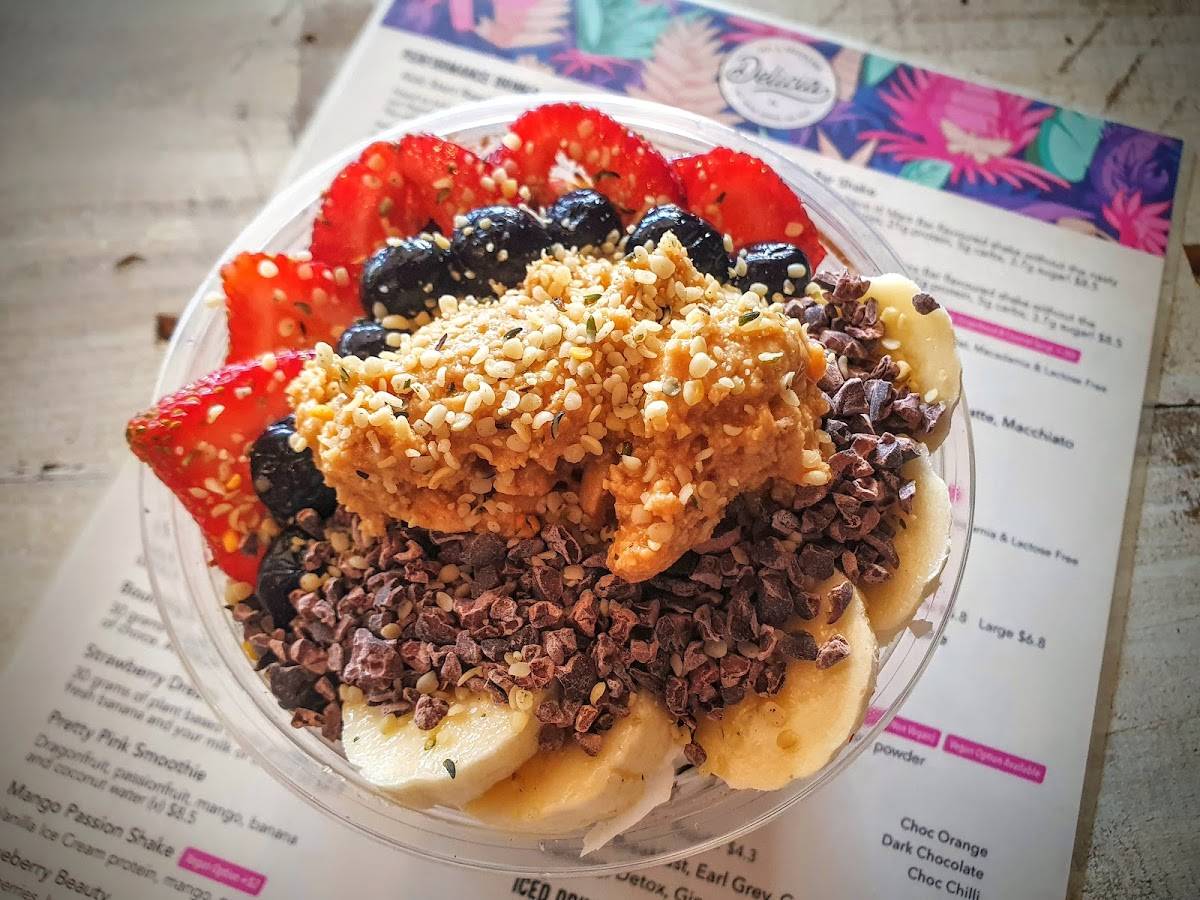 Menu at Delicia Acai King William Rd, Goodwood, Shop 4/54 King William Rd