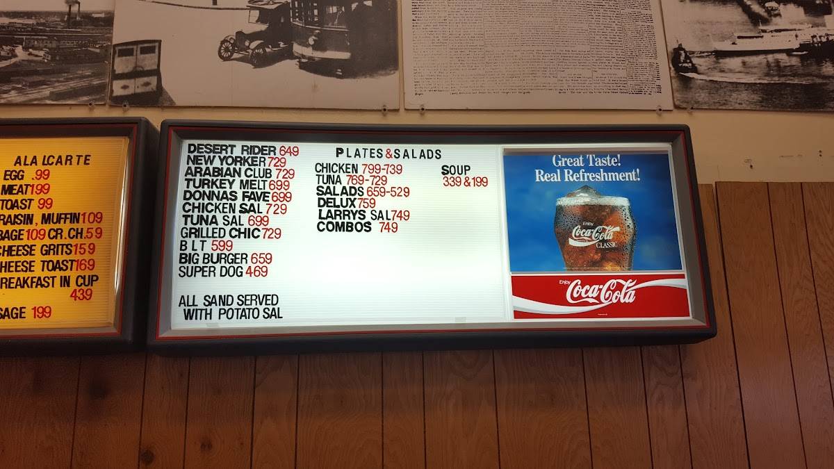 Menu at Desert Rider Sandwich Shop restaurant, Jacksonville