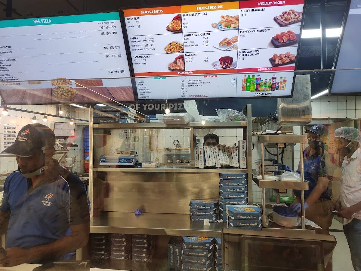 Menu at Domino's Pizza, Nellore, Ground Floor and Third Floor at Door ...