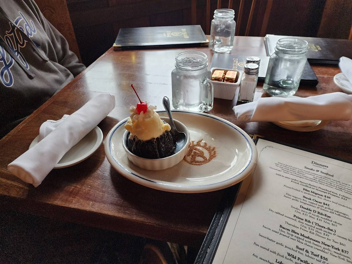 Menu at Double D Steak LLC steakhouse, Fortuna