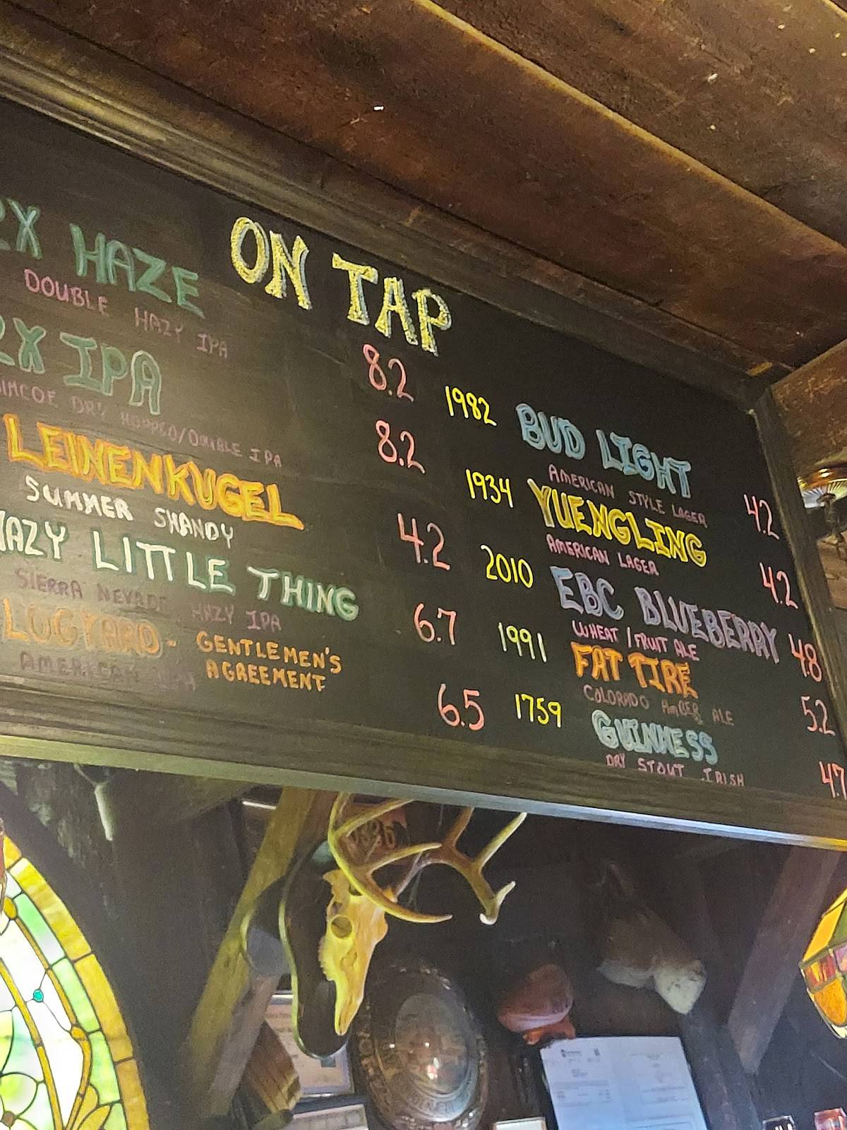 Menu at Draft House pub & bar, Warren, 707 Pennsylvania Ave E