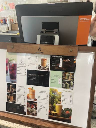 Menu at Drah Jan Coffee Roastery, Buon Ma Thuot