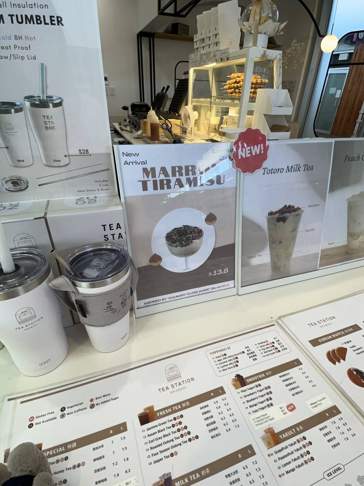 Carta del restaurante Tea Station, Eight Mile Plains