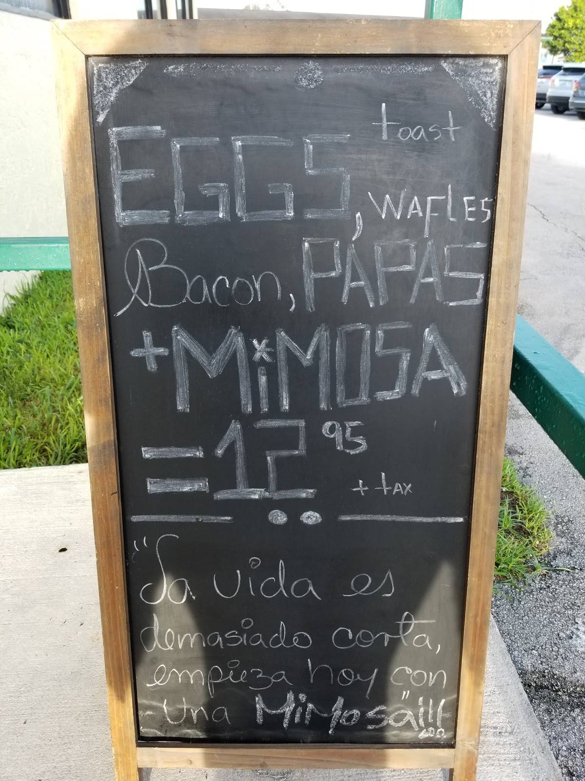 Carta del restaurante El Rinconcito Latino Killian, South Miami Heights