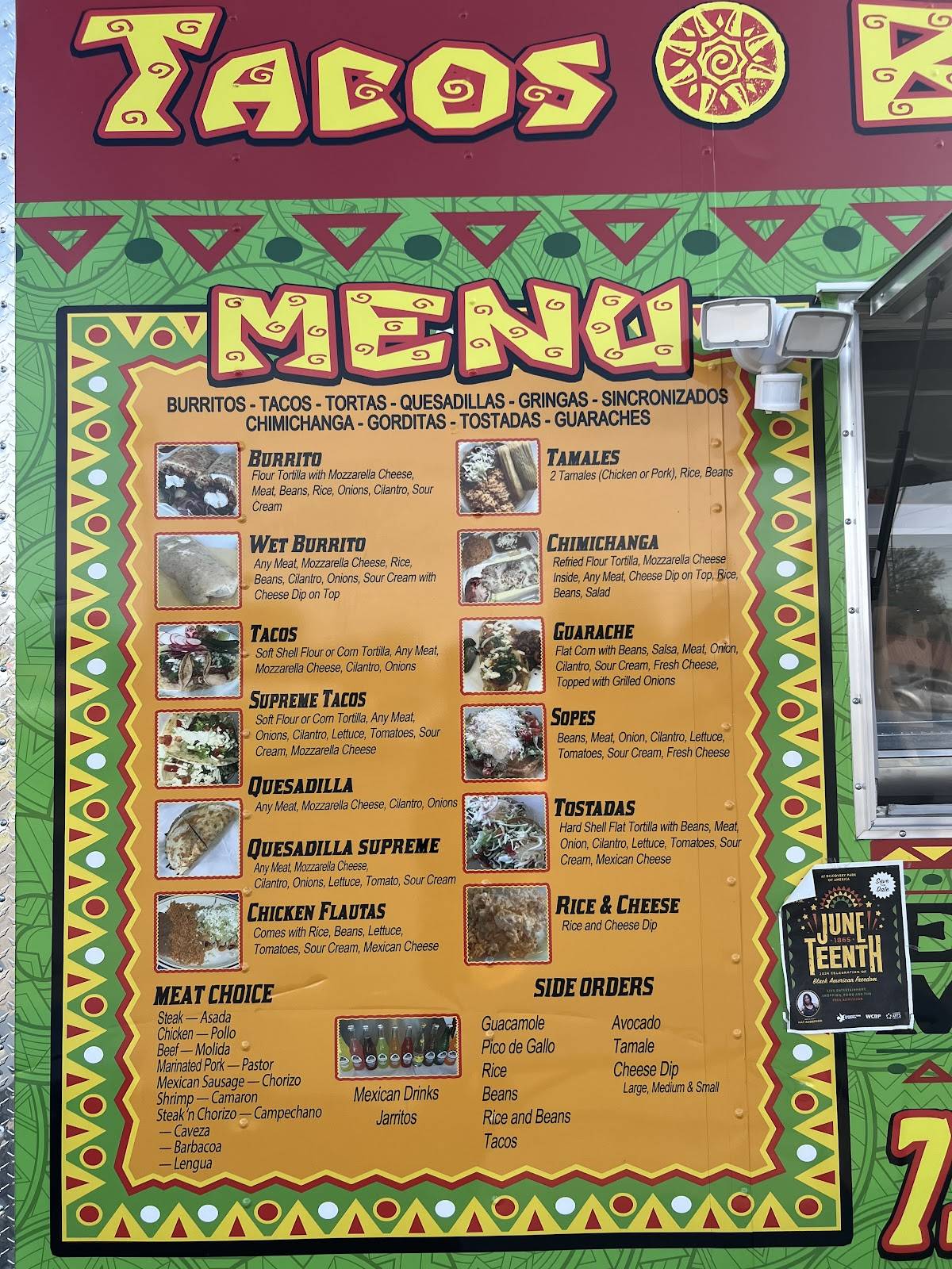 Menu at El Taco - Moloco restaurant, Union City