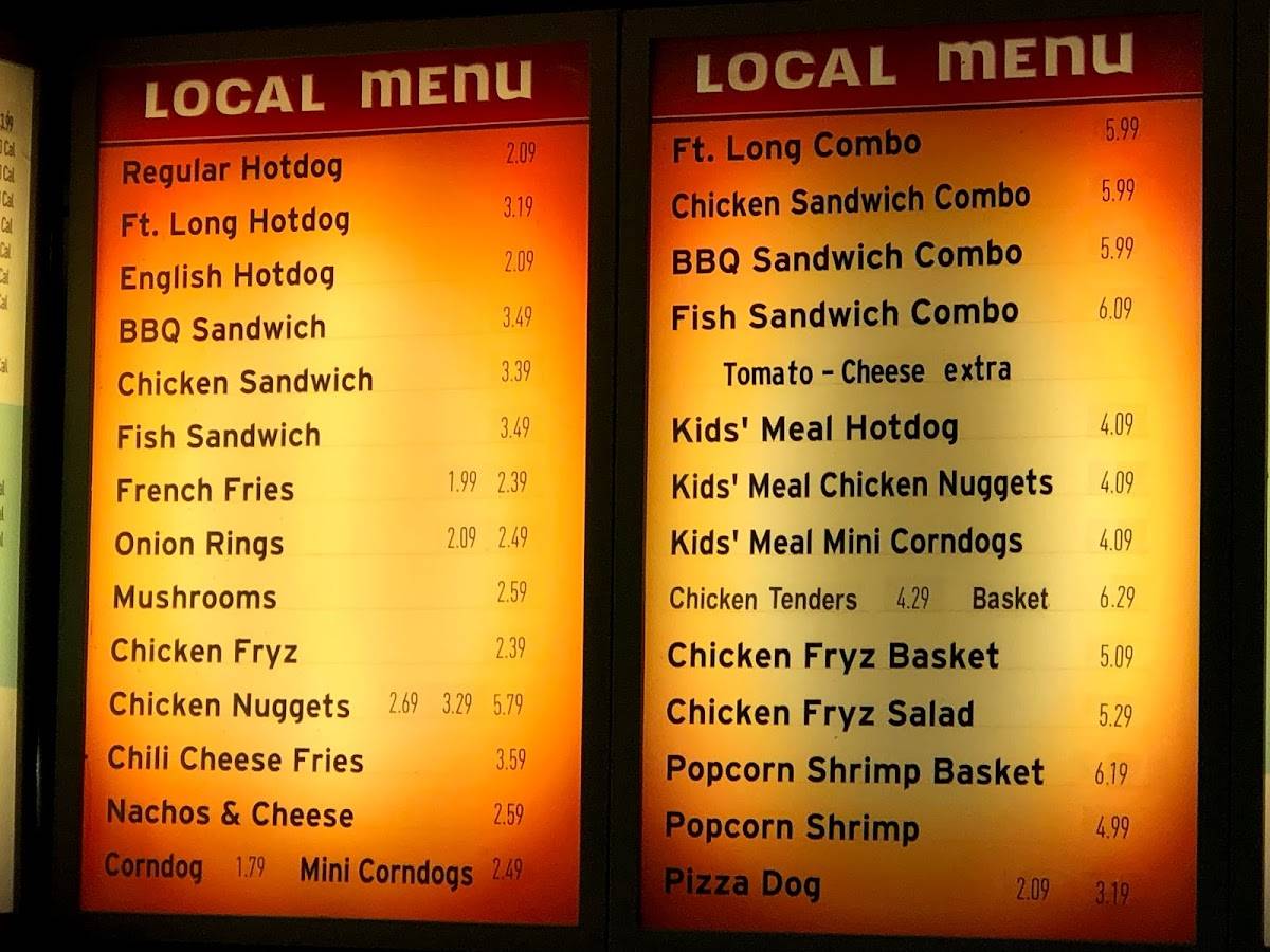 Menu at Dairy Queen Store fast food, Eleanor