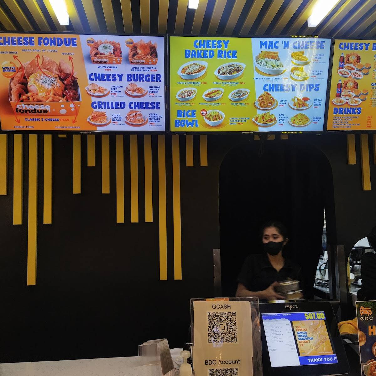 Menu at Everything But Cheese SM Fairview restaurant, Quezon City