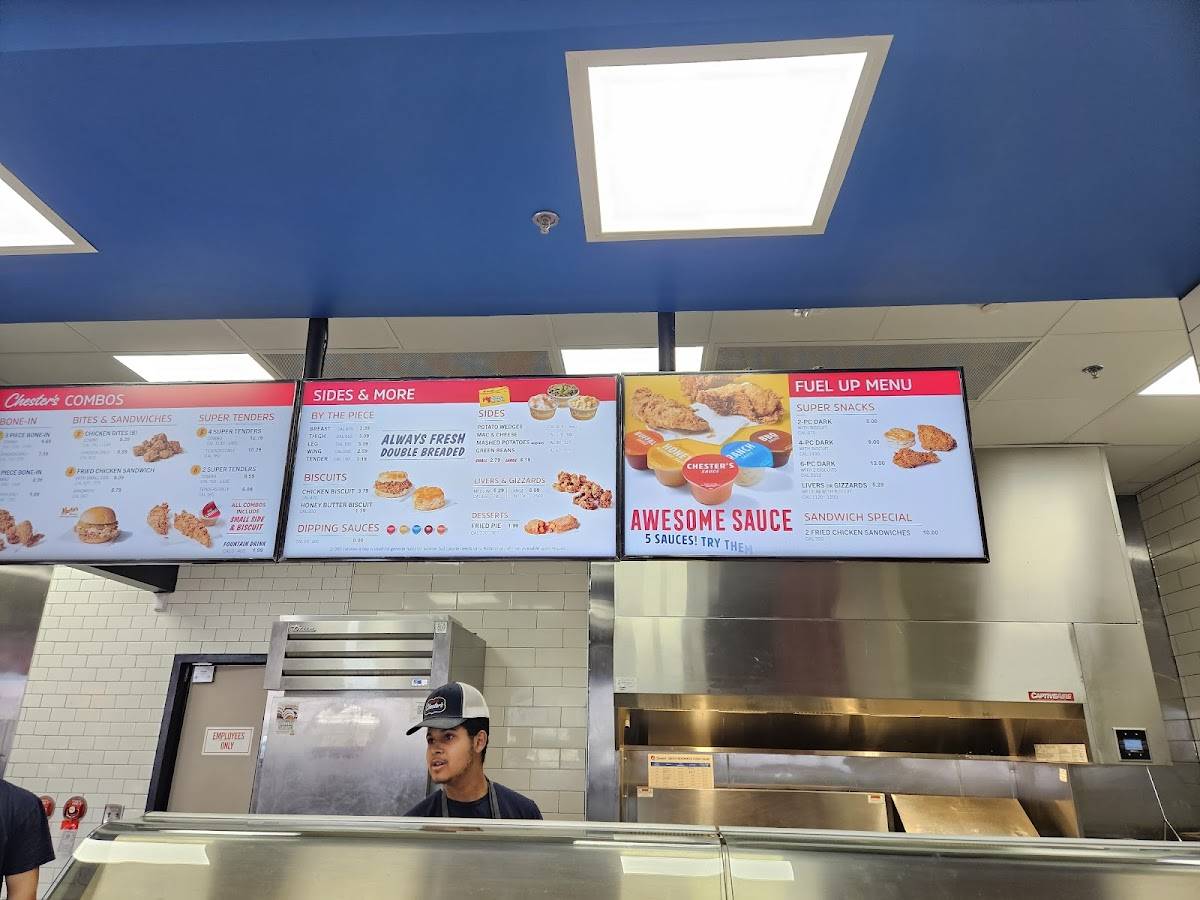 Menu at Chesters Fried Chicken fast food, Tonopah