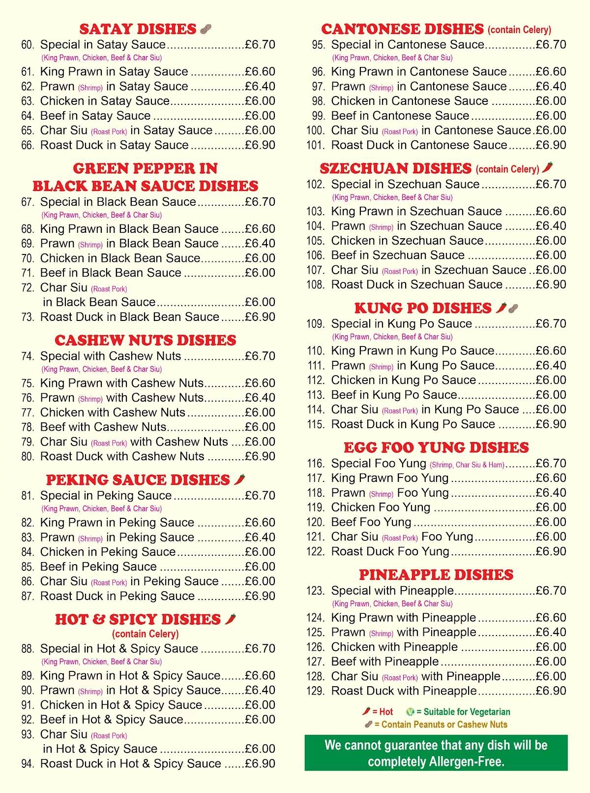 Menu at Lytham House Kitchen fast food, Blackpool