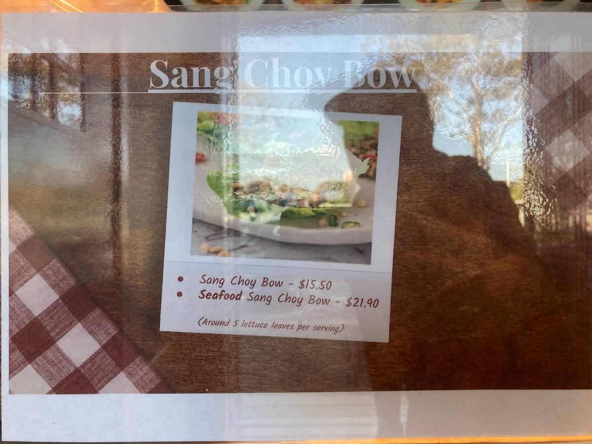 Menu at Mrs Wong's Chinese Kitchen fast food, Merrylands, McFarlane St
