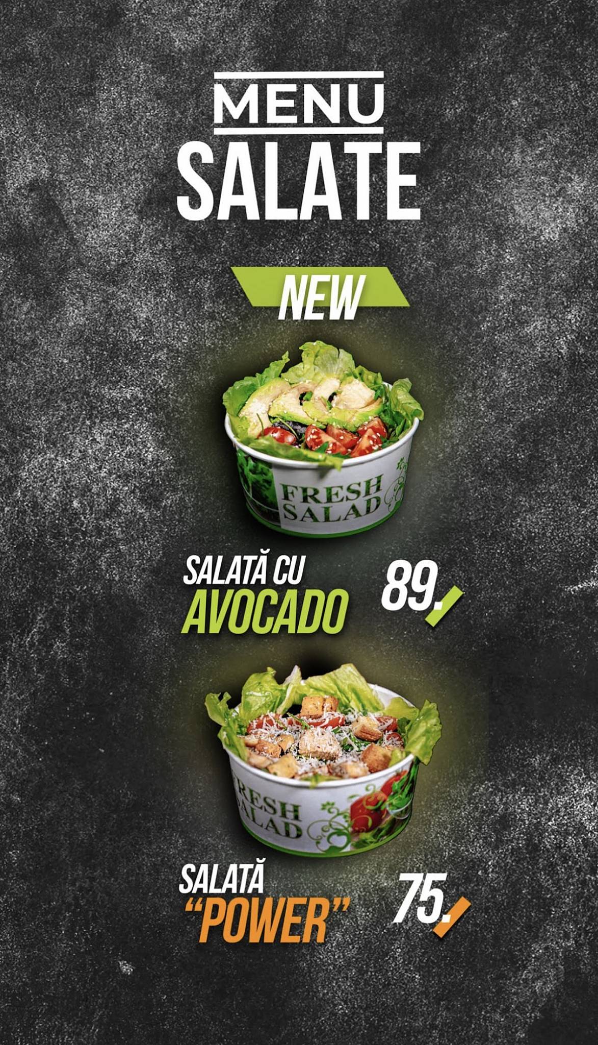Menu at Power Kebab, Chisinau, Decebal Blvd 6/1