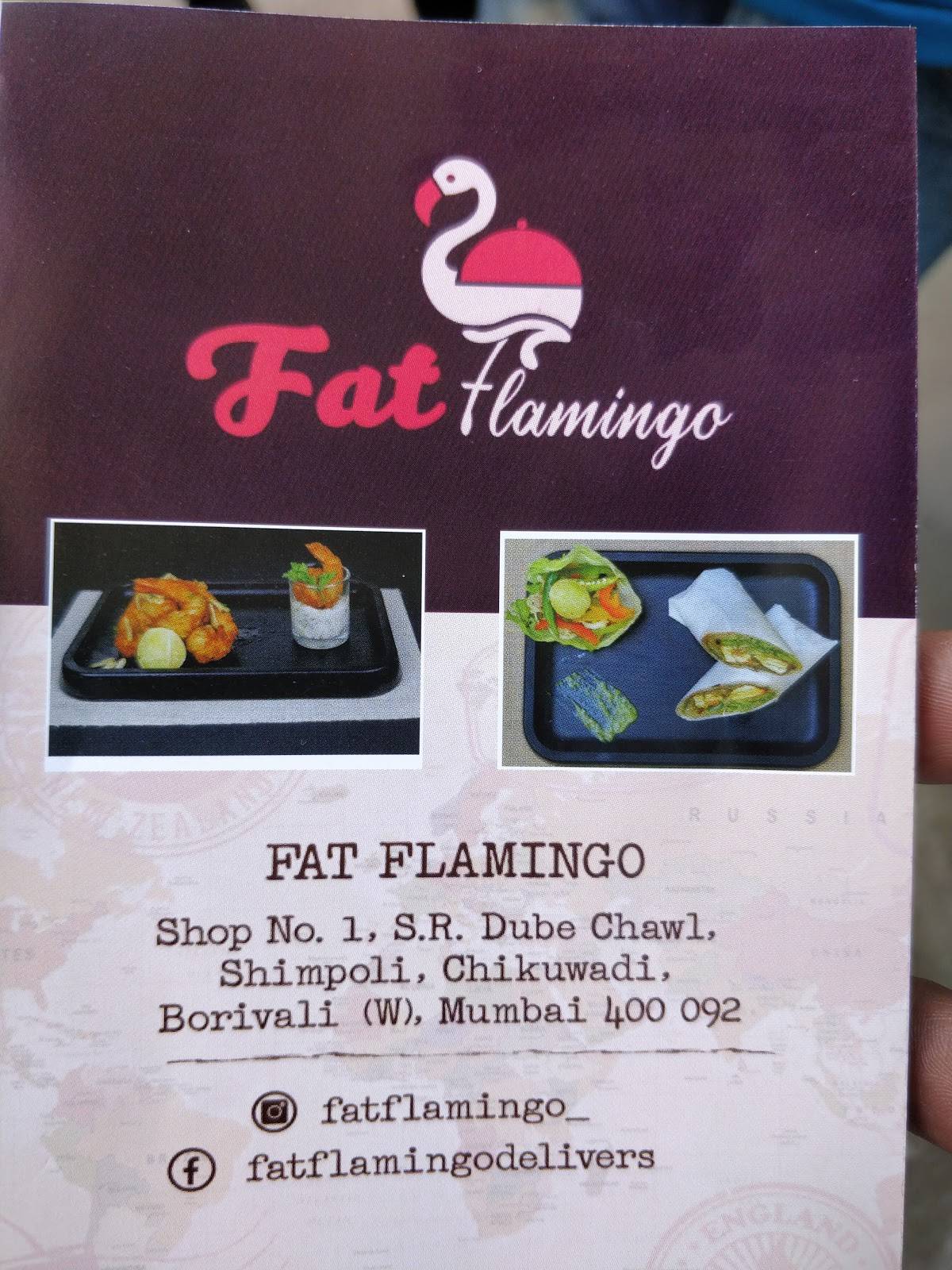 Menu at Fat Flamingo, Mumbai, Shop No. 1
