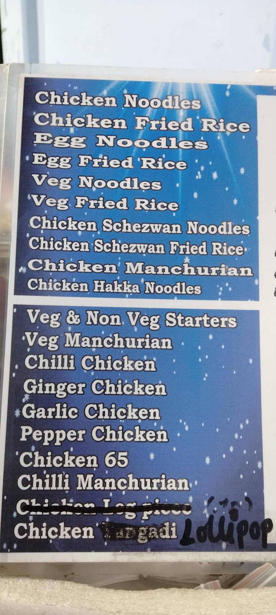 Menu at Feel In Dubai Shawarma, Hyderabad