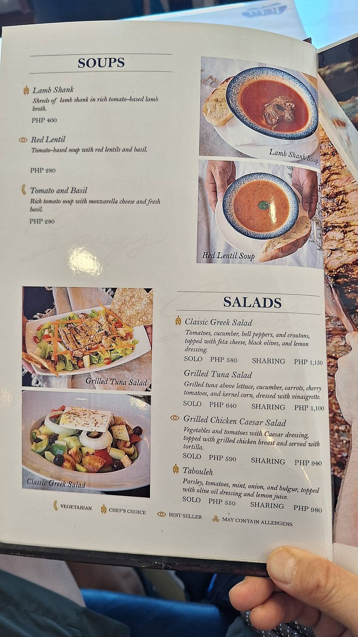 Menu at Feta Mediterranean Restaurant BGC, Taguig