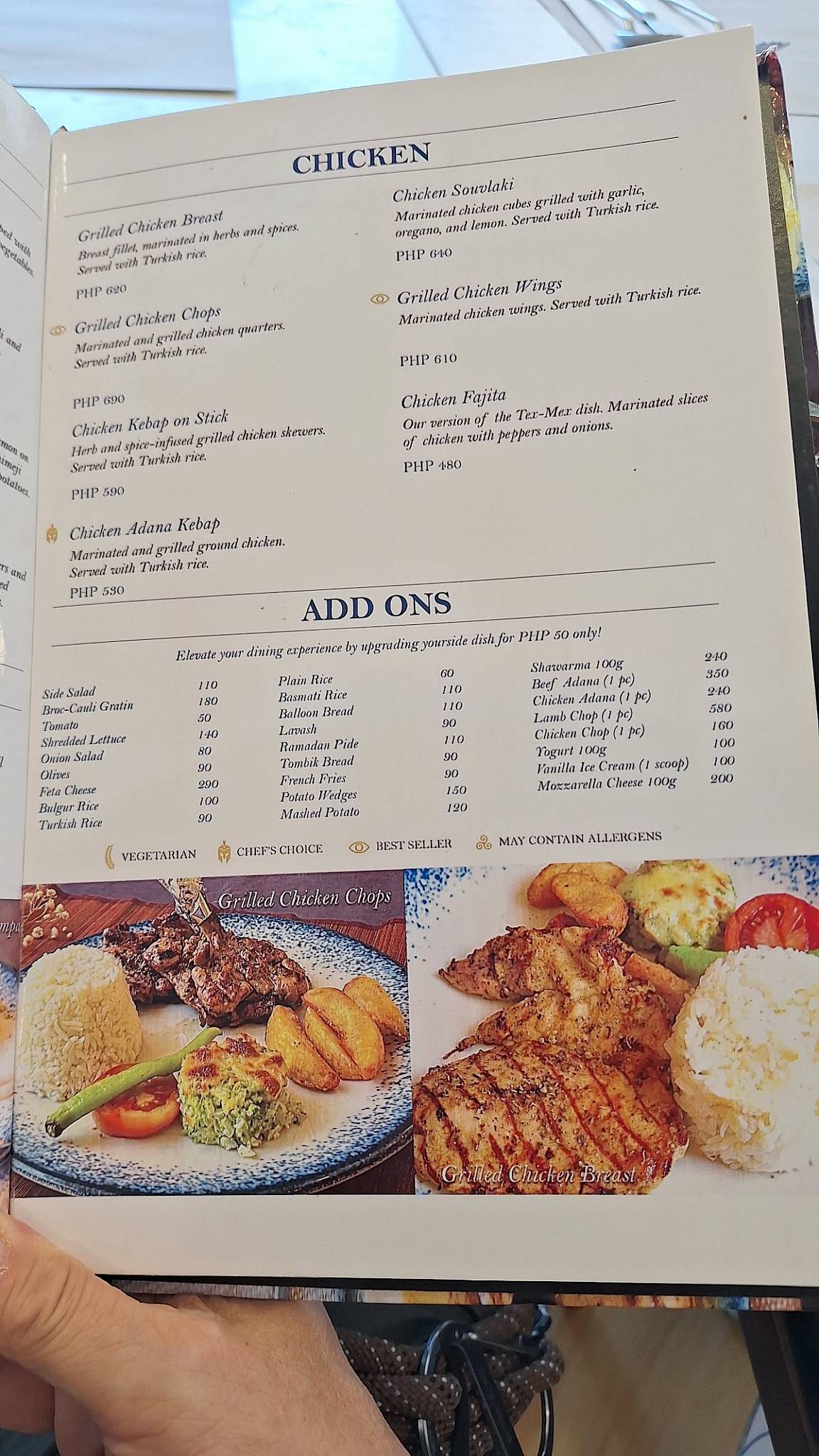 Menu at Feta Mediterranean Restaurant BGC, Taguig