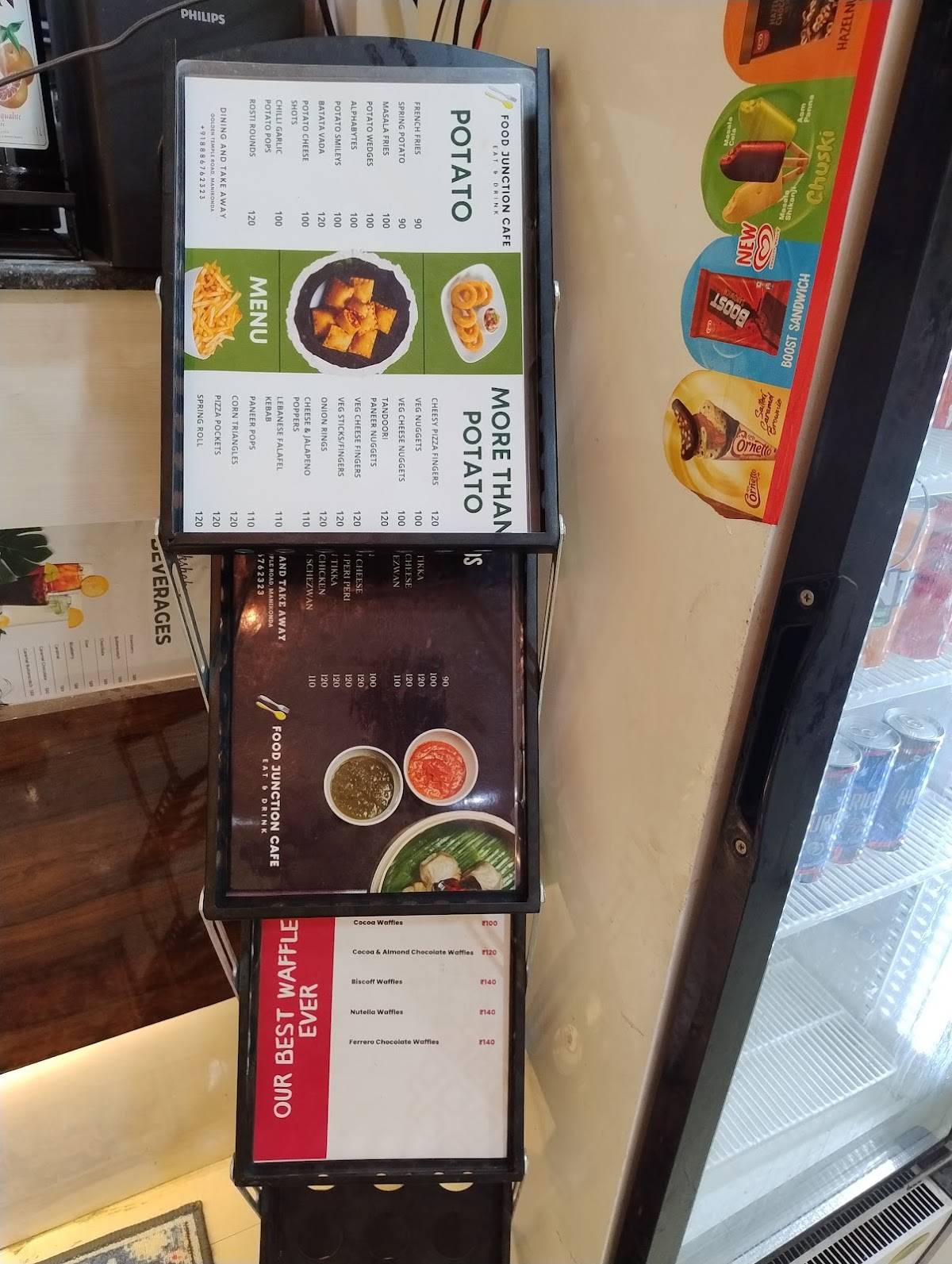 Menu at Food Junction Cafe, Hyderabad