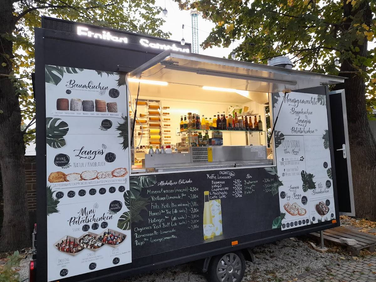 Carta del restaurante Food Story, Viena