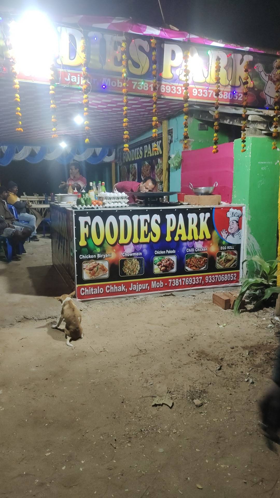 Menu at Foodies Park, India