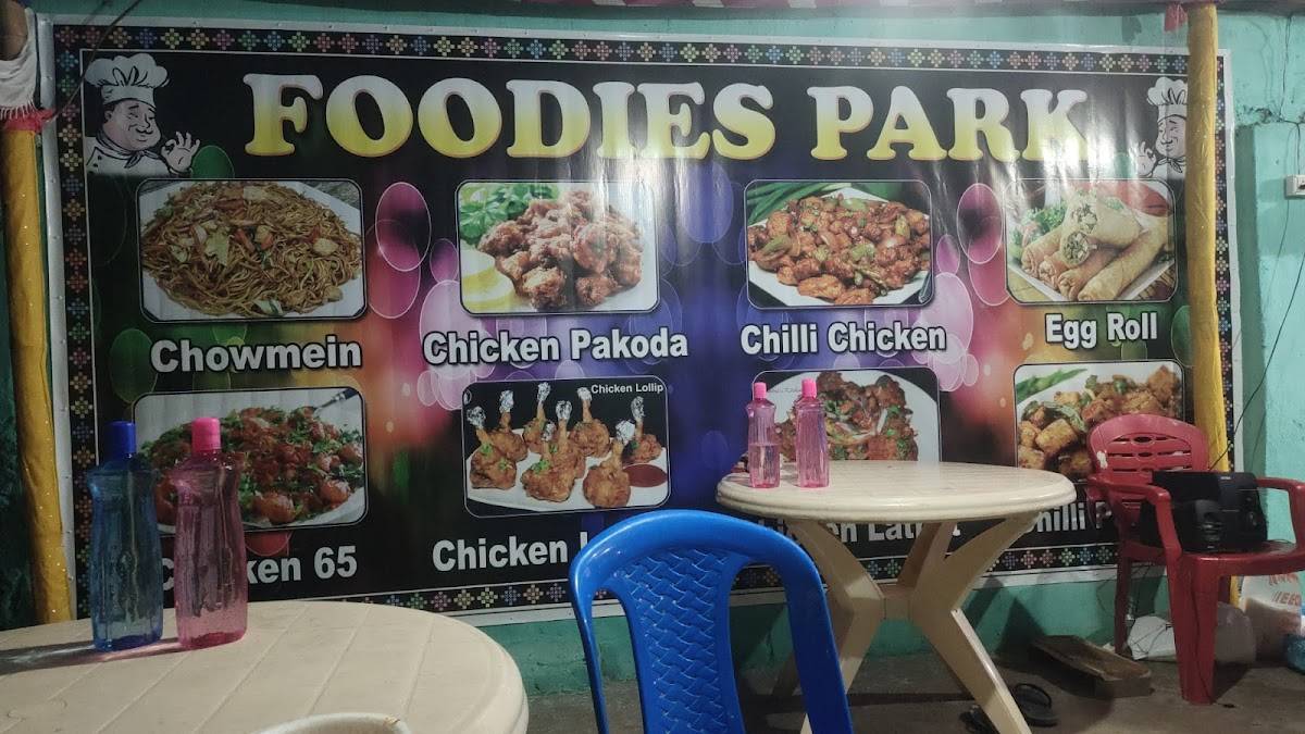 Menu at Foodies Park, India