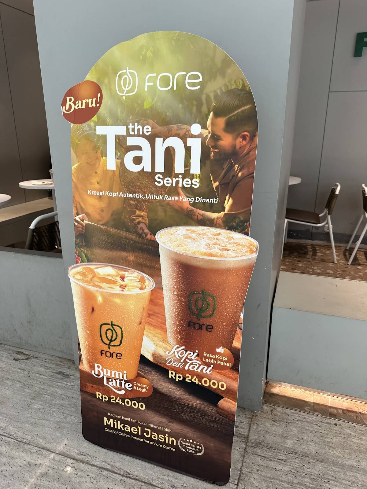 Menu at Fore Coffee - Pollux Habibie Mall cafe, Batam