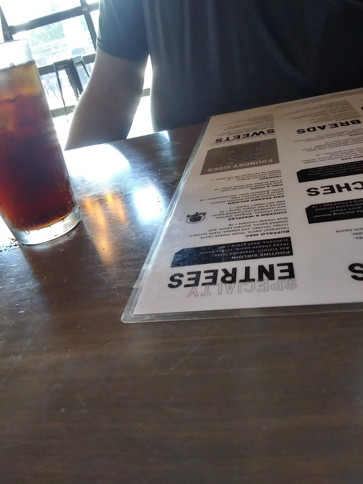 Menu at Foundry Craft Grillery pizzeria, East Jordan
