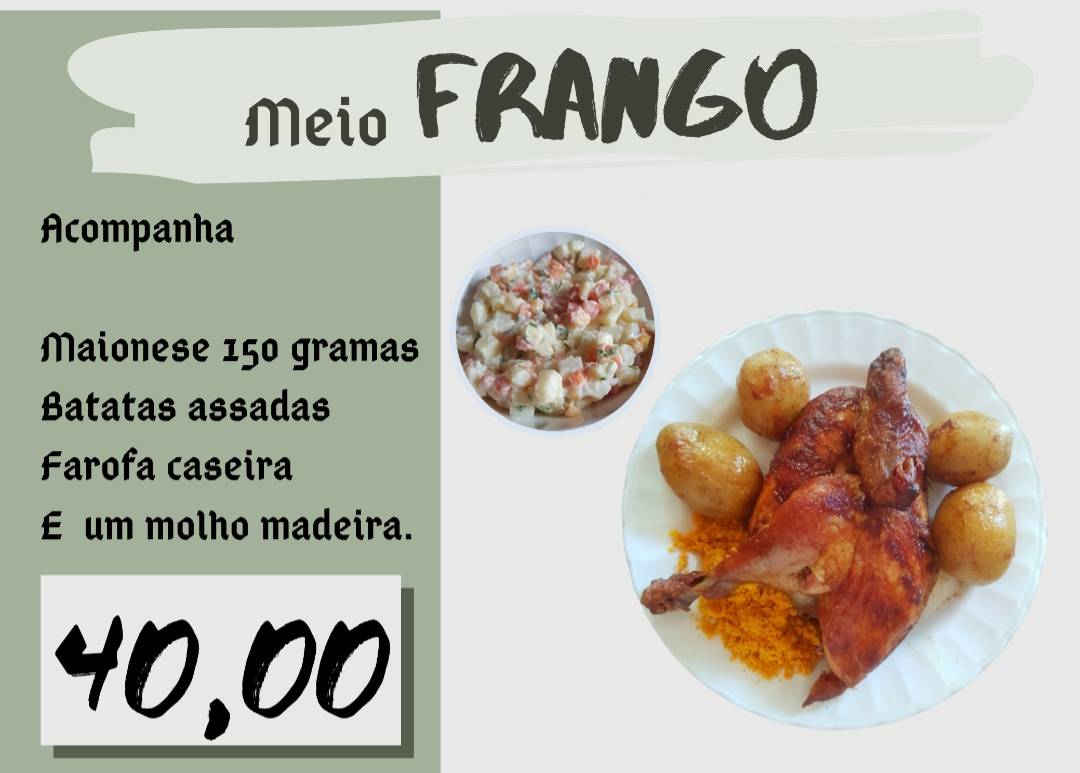 Carta del restaurante Frango assado Rafa e Gabi, Florianópolis