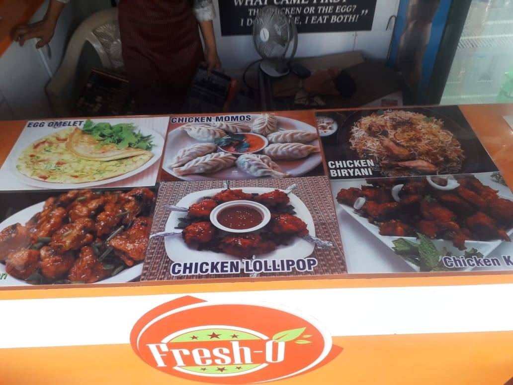 Menu at Fresh O Chicken The Kabab Cafe, Hubballi