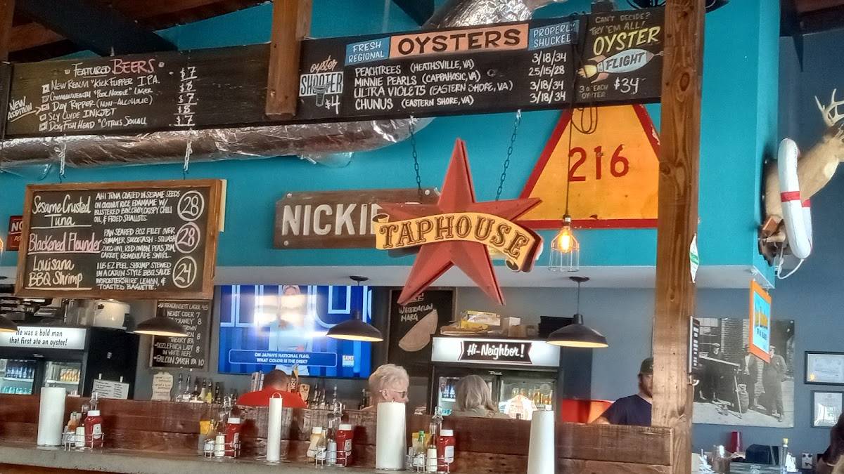 Menu at Fuller's Raw Bar, Hampton