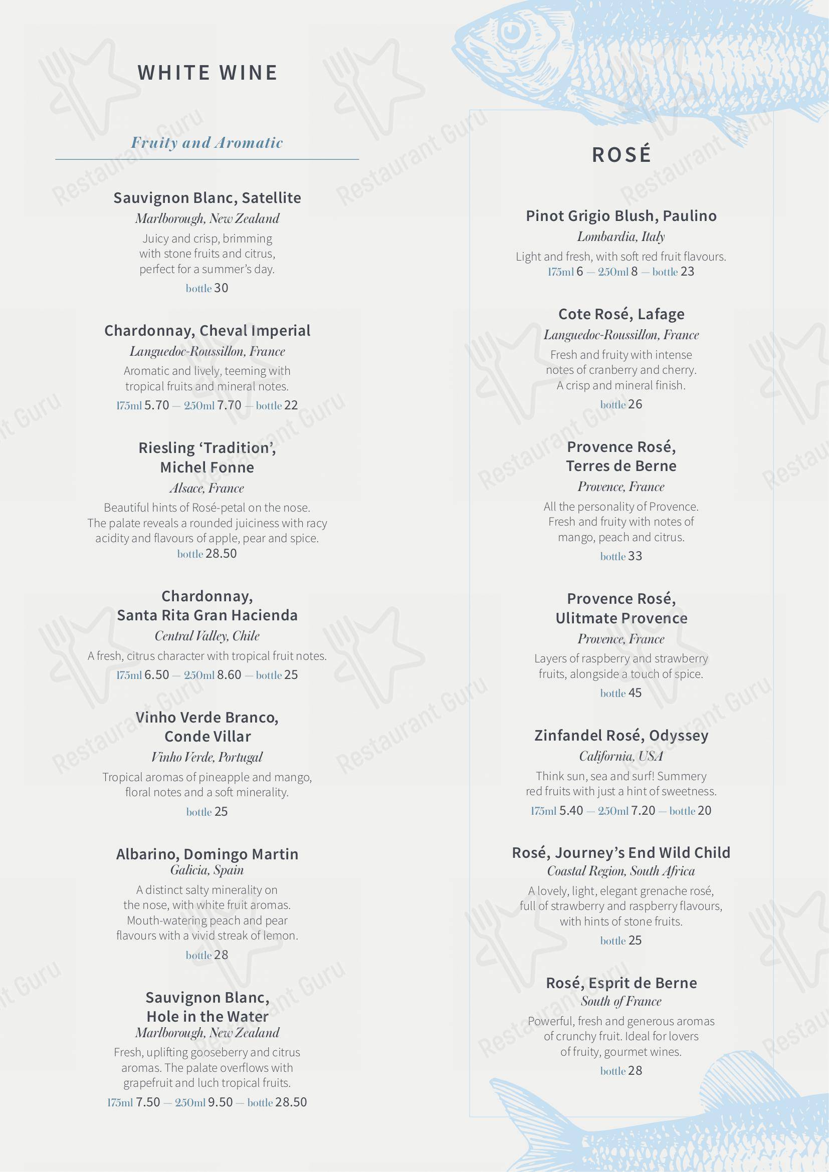 Menu at The Gazelle Hotel pub & bar, Menai Bridge, Glyngarth